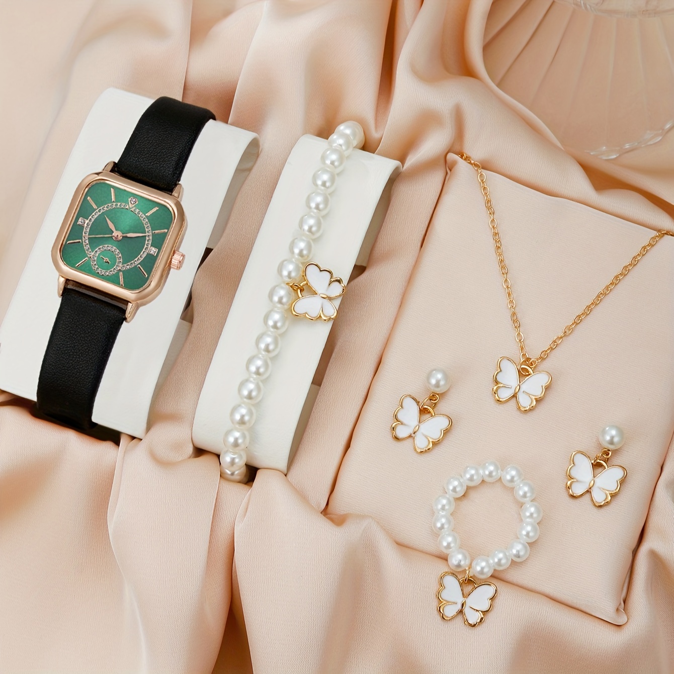 Women's Watch Casual Square Pointer Quartz Watch Analog Pu - Temu ...