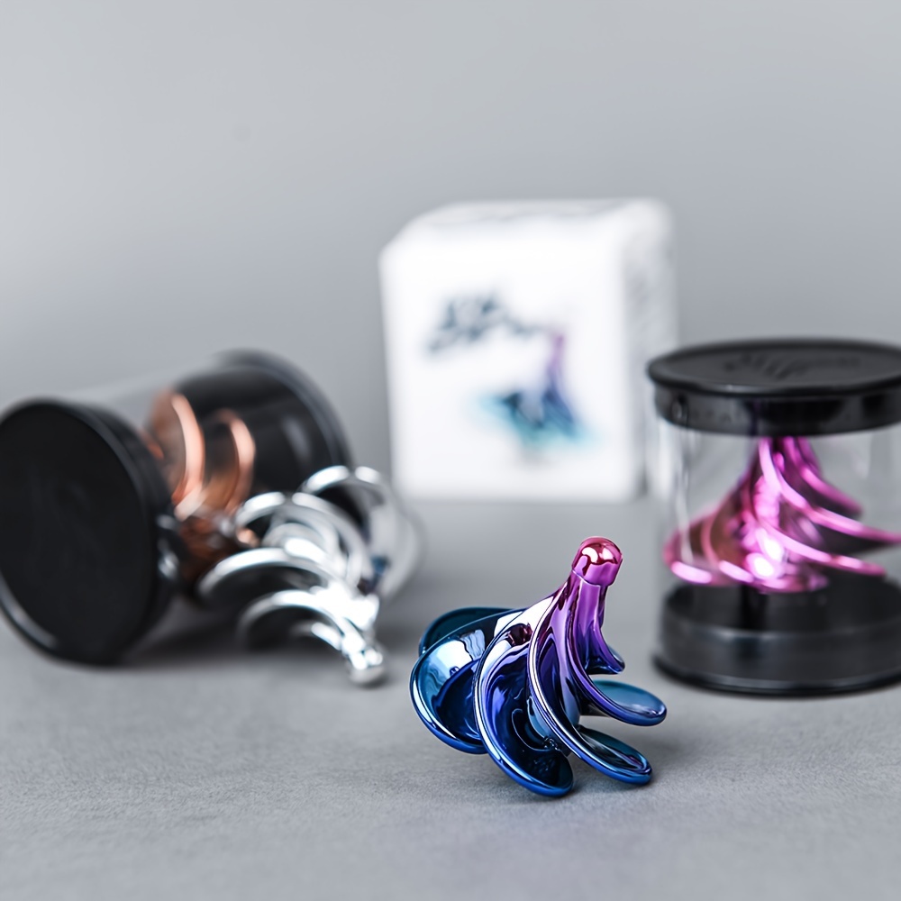 Wind powered Gyro A Power Black Technology Anti gravity Toy - Temu ...