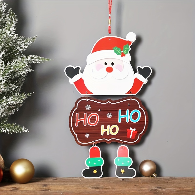 Christmas Santa Claus Decoration Hanging Ornament - Temu