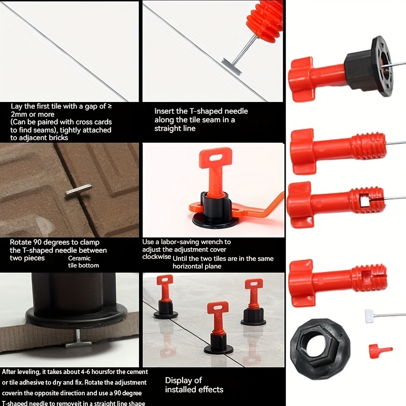 Wall tile leveling system store