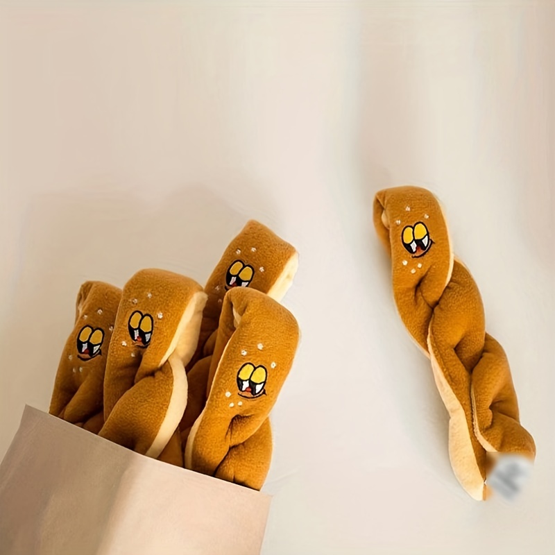 bread design pet plush toy dog chew toy relieve boredom - Temu Australia