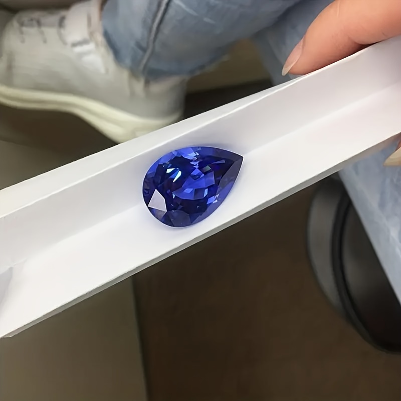 Pear Shaped High Quality Handmade Gemstone Glass Stone - Temu New Zealand