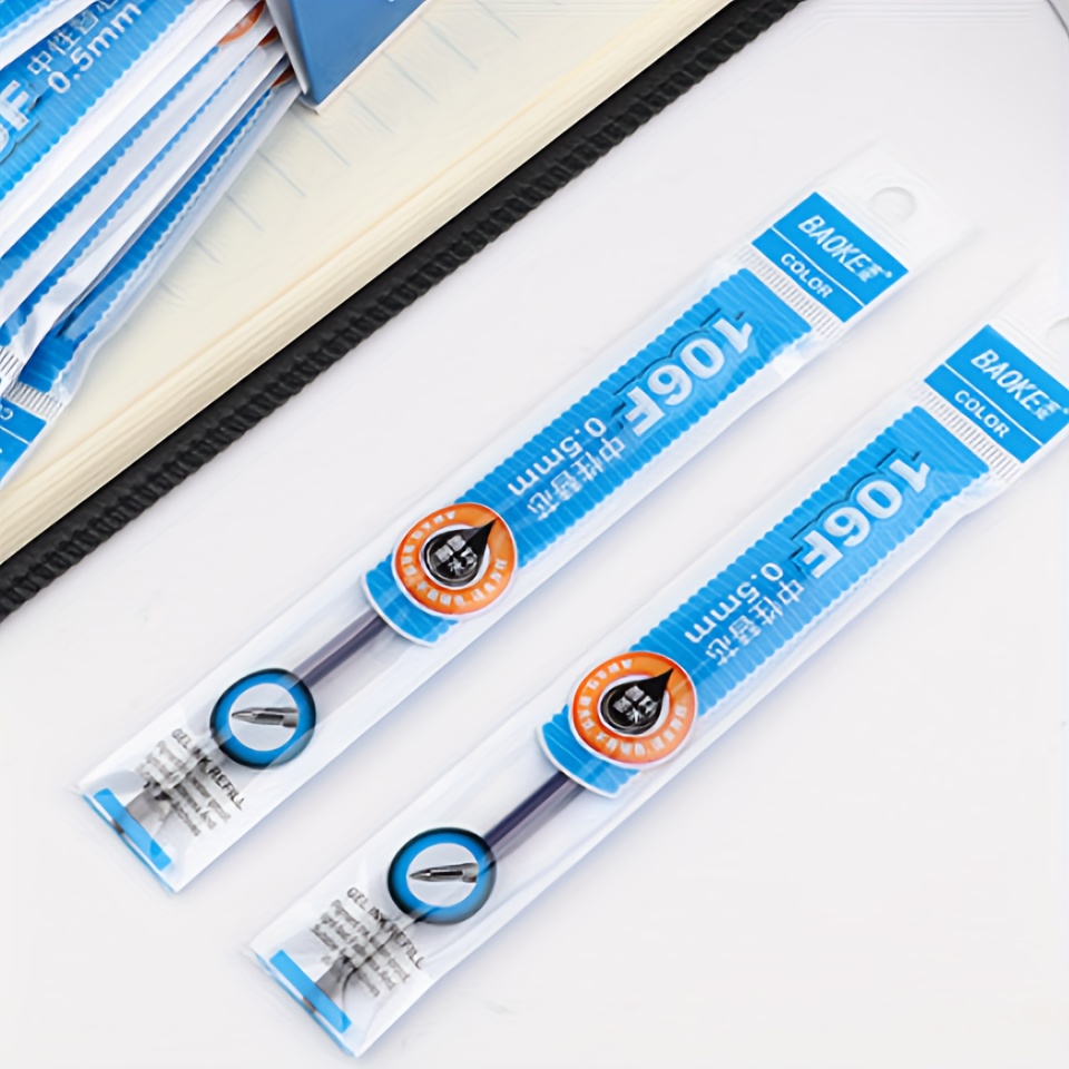 0 5mm Gel Pen Refill Business Office Signature Pen Universal Refill ...