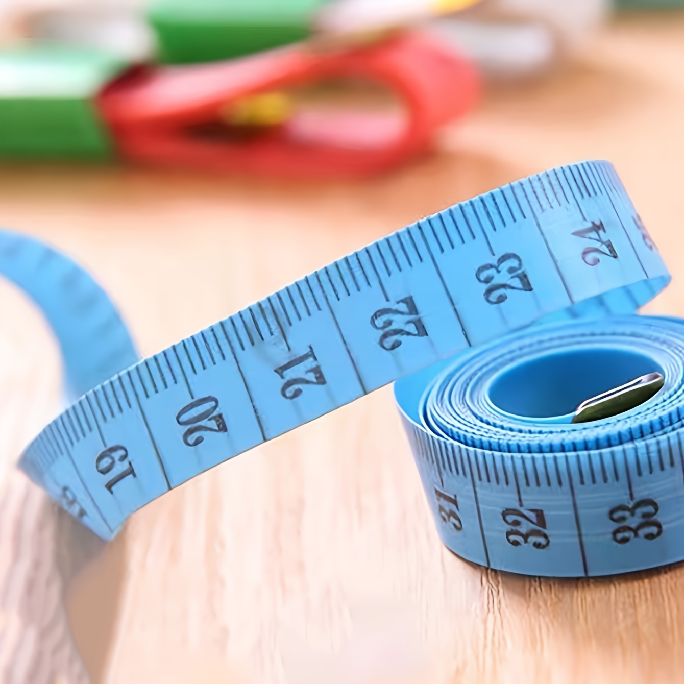 1 5m Household Tape Measure Random Color For And Home - Office & School ...