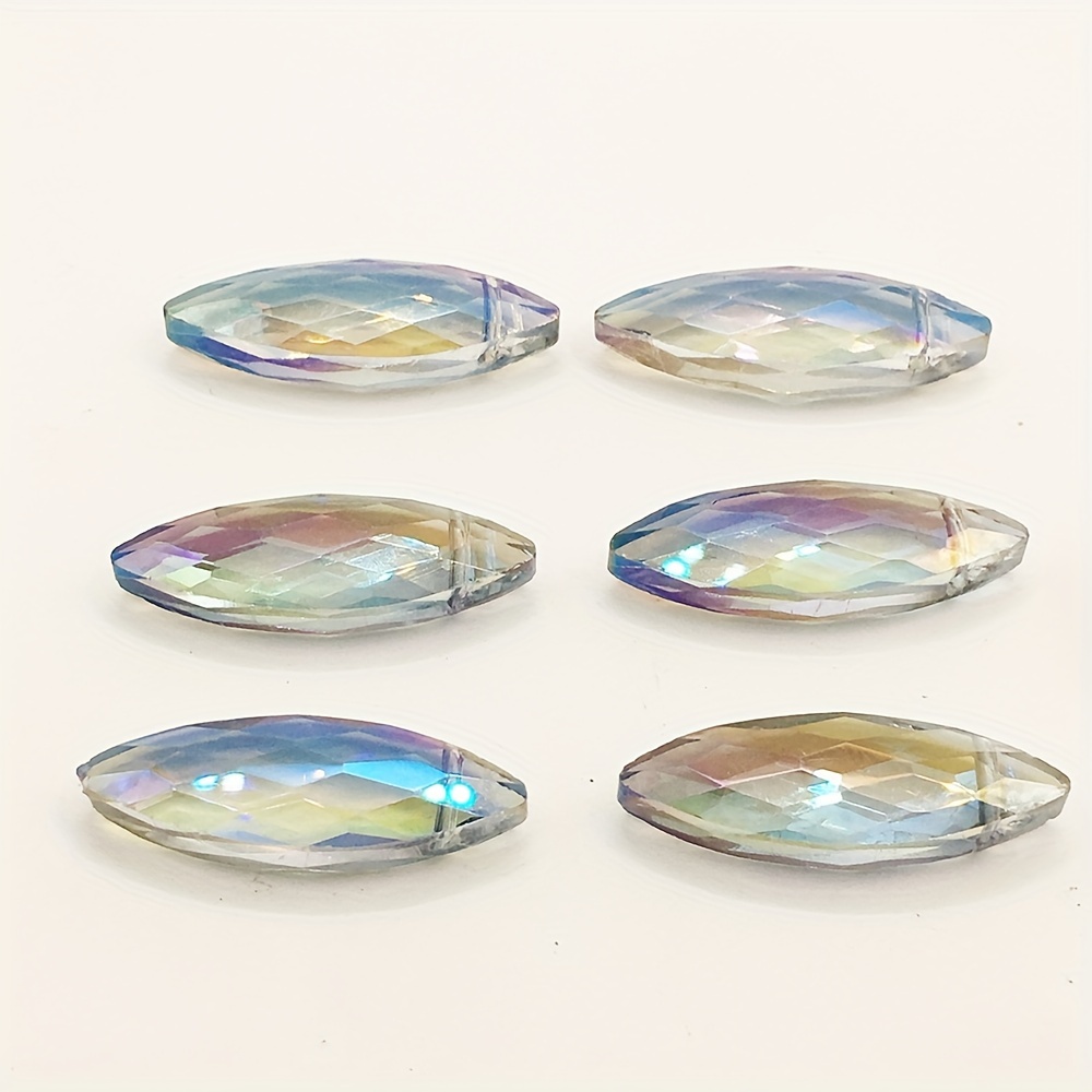 Horse Eye Shape Electroplated Iridescent Crystal Glass - Temu United ...