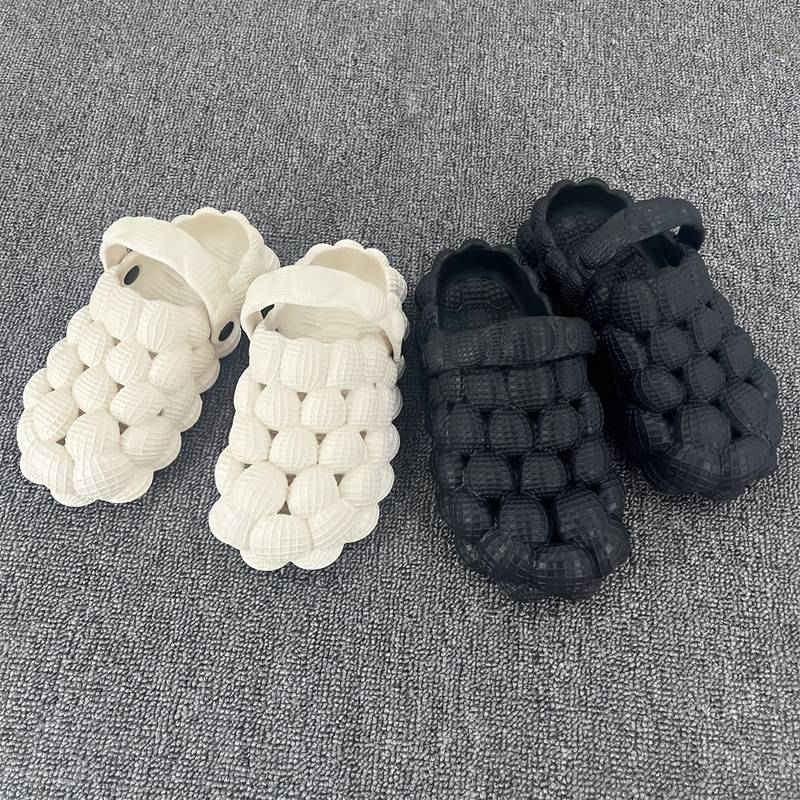Womens Solid Ultra Cushioned Bubble Slides Bubble Temu