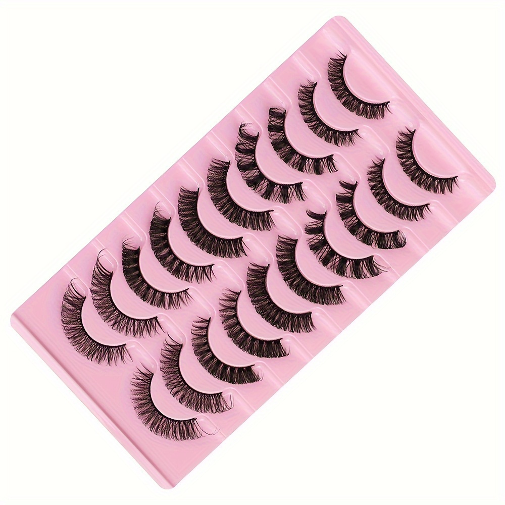 False Eyelashes Lashes Dd Full Strip Lashes Thick y - Temu Canada