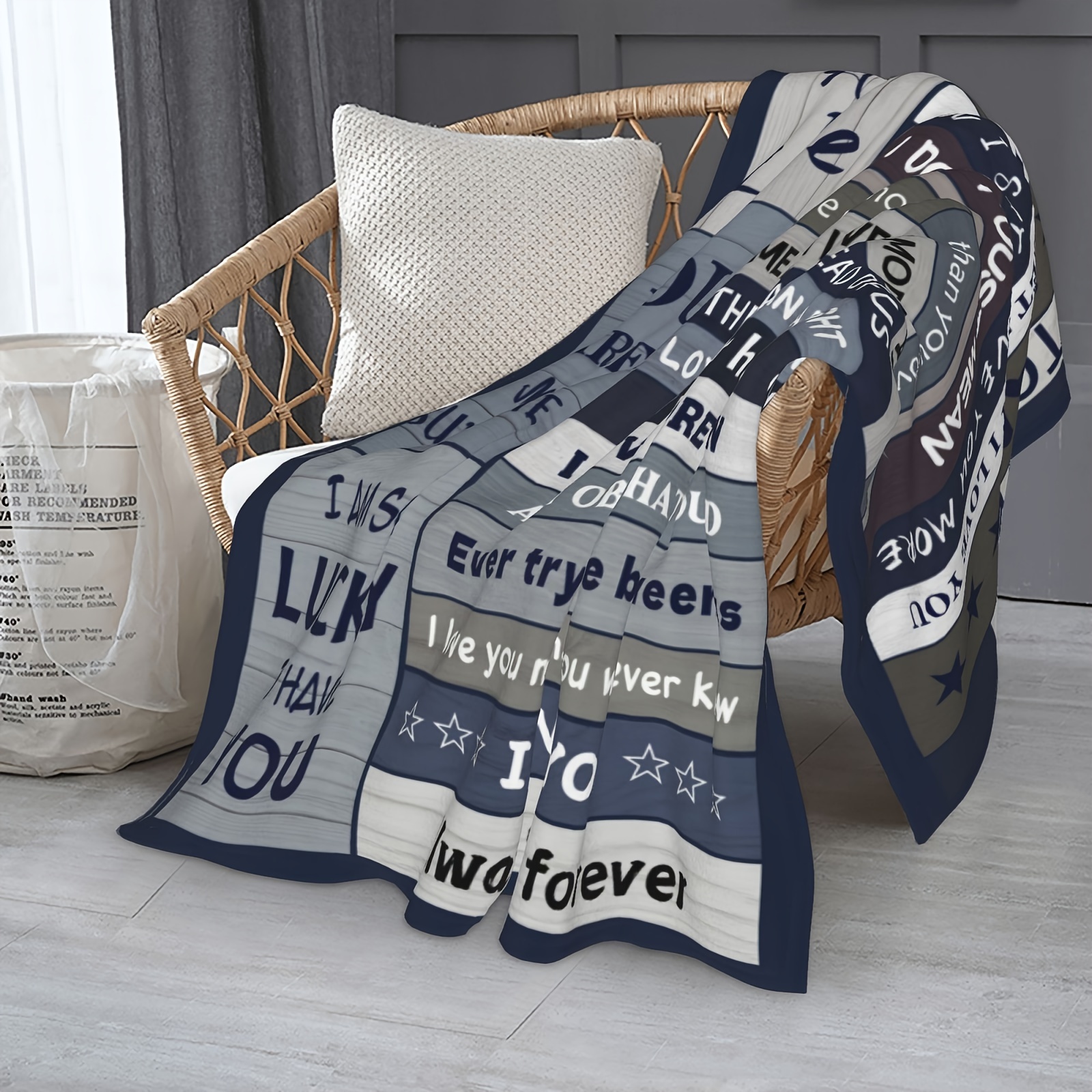 310 Gsm Ultra soft Throw Blanket Husband Gifts Husband Wife - Temu Canada