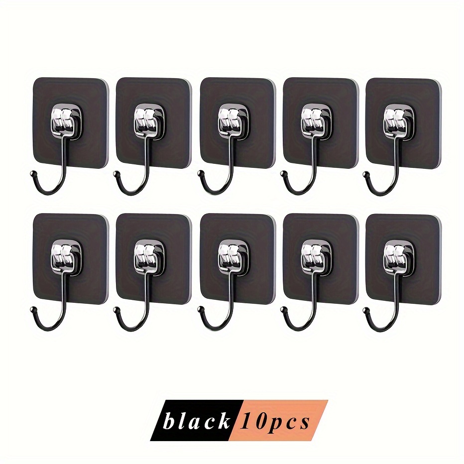 Self adhesive Wall Hooks Punch free Traceless Hooks Multi - Temu New ...