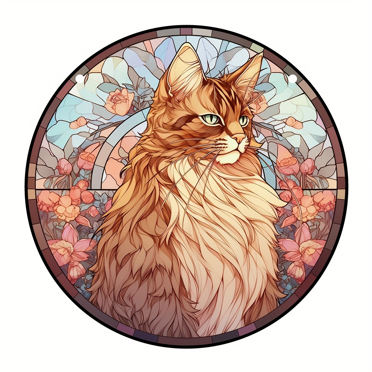 Pet Cat Acrylic Wall Hanging Decoration Car Hanging Decor - Temu Canada