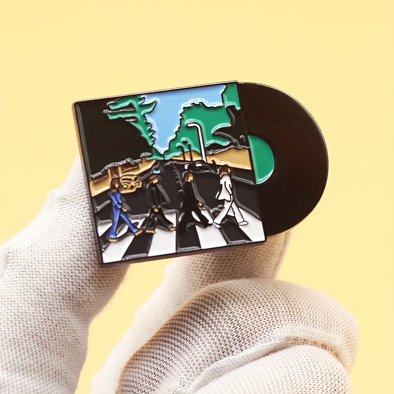 Music Album Badge, Alloy Brooch Pins Men - Temu