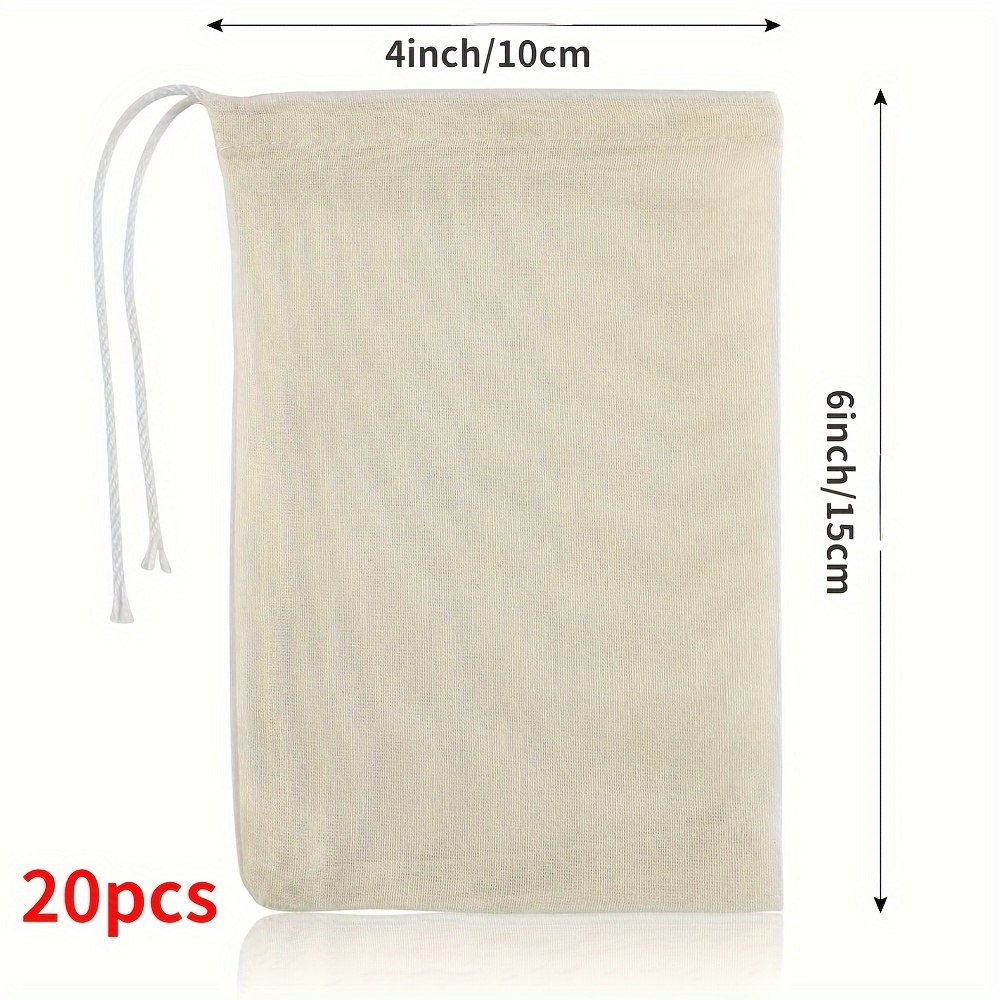 Muslin Bags With Drawstring Cotton Drawstring Bags Sachet - Temu Canada