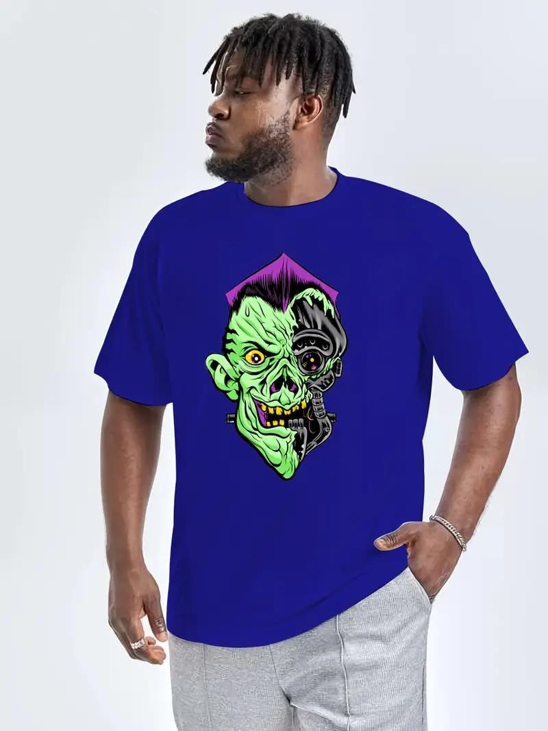 Plus Size Men's Casual T-shirt Summer - Temu Canada Plus Size Men's Casual T-shirt Summer - Temu Canada