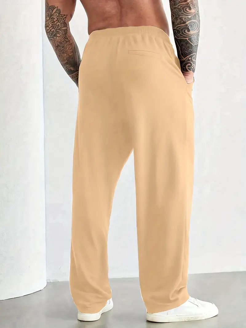 Stilvolle Herrenhose Mit Kordelzug Pferdegrafik Lange Hose Temu Germany