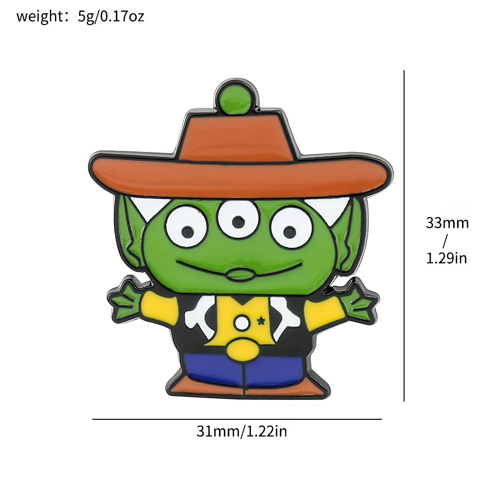 Cute Cartoon Brooch Pin Cute Enamel Badge - Temu United Kingdom