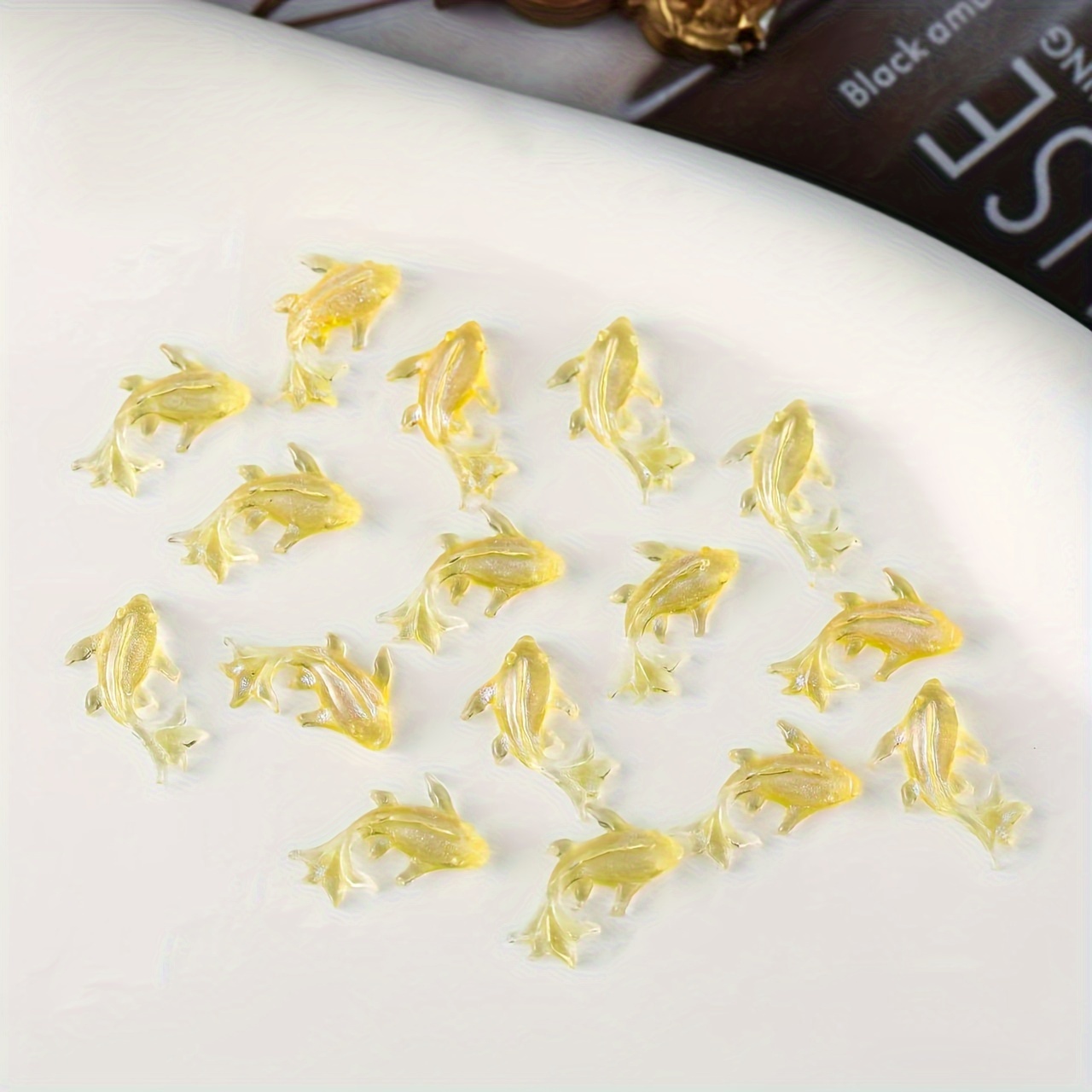 Mini Size Koi Fish Resin Mold Filler Flatback Resin Charms - Temu Australia