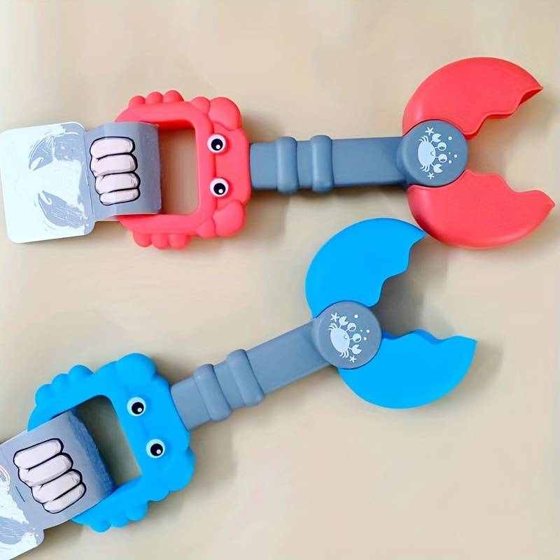 1pc Crab Claw Catcher Beach Toy Grab And Squeeze Pool Toy Clip Crab