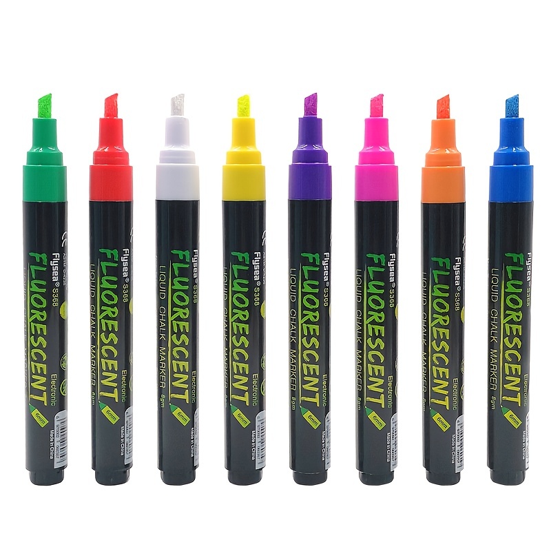 Bag Writing Width Marker Pen For Electronic Fluorescent - Temu Australia