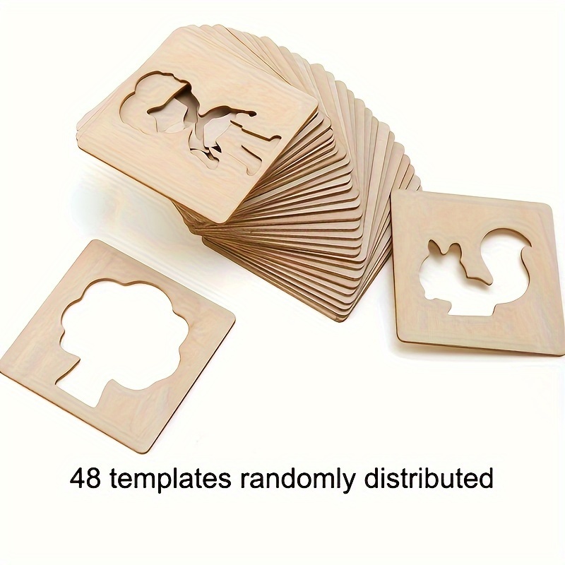 20 Stück / 32 Stück / 48 Stück / 60 Stück Holz Diy Zeichnung - Temu Germany
