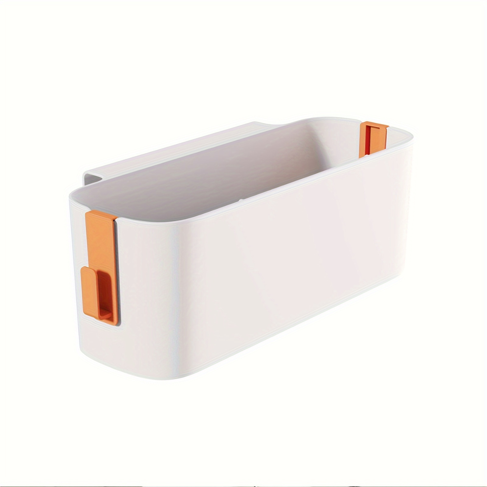 Plastic Storage Caddy Bedside 2 Removable Hooks Hanging - Temu Philippines