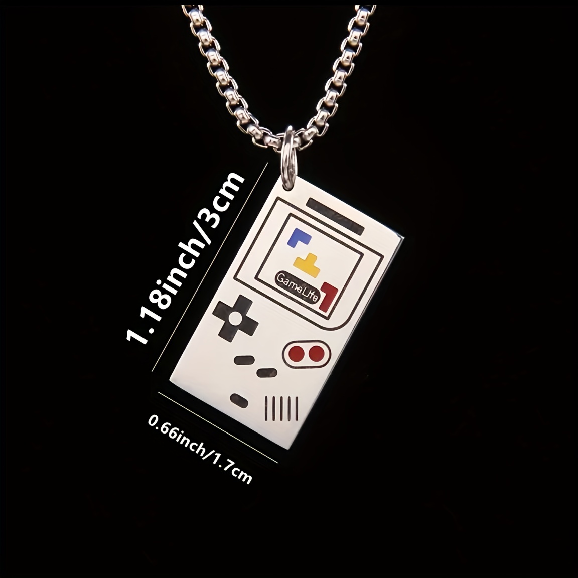 Cartoon Gamepad Necklace Vintage Accessories Men Women - Temu United ...