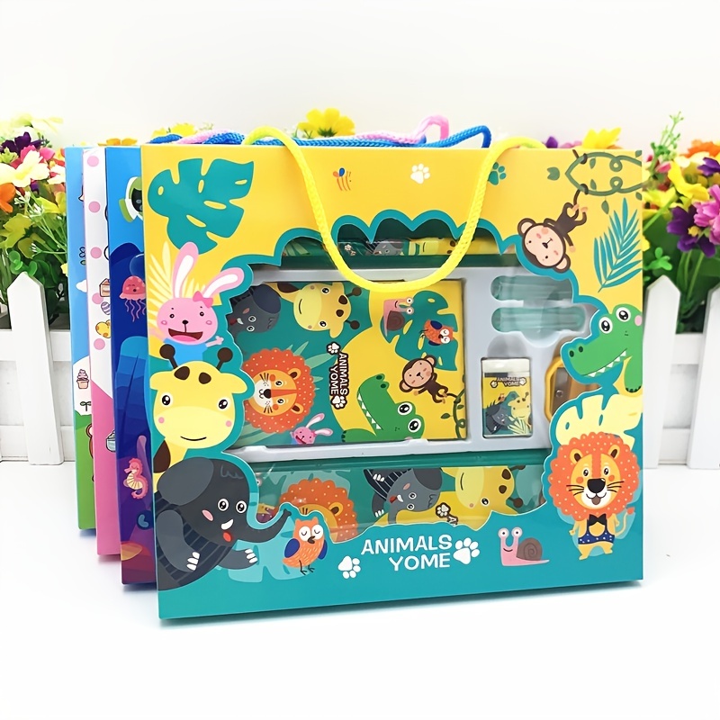 Cartoon Stationery Set Perfect Gift Students - Temu United