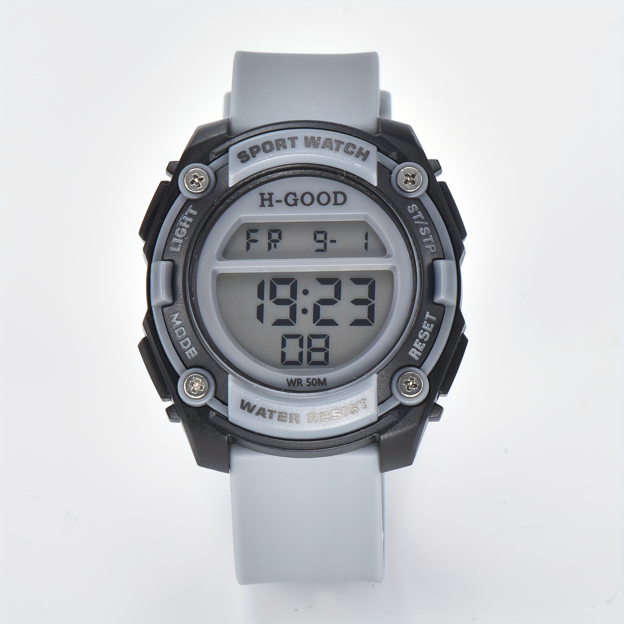 Good Versatile Students Waterproof Watch Week Display Date Display ...