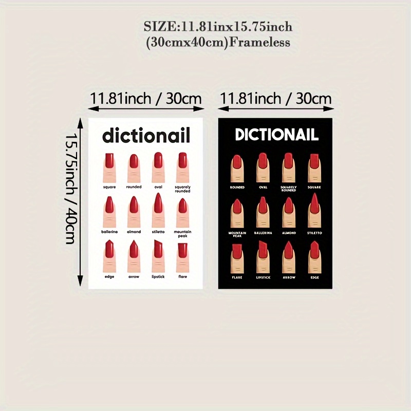 Fashion Red Nails Canvas Painting Poster Prints Wall Art - Temu Canada