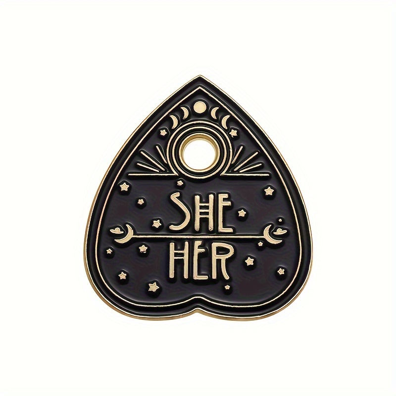 Heart Shape Alloy Backpack Badge Lapel Pin Brooch - Temu United Kingdom