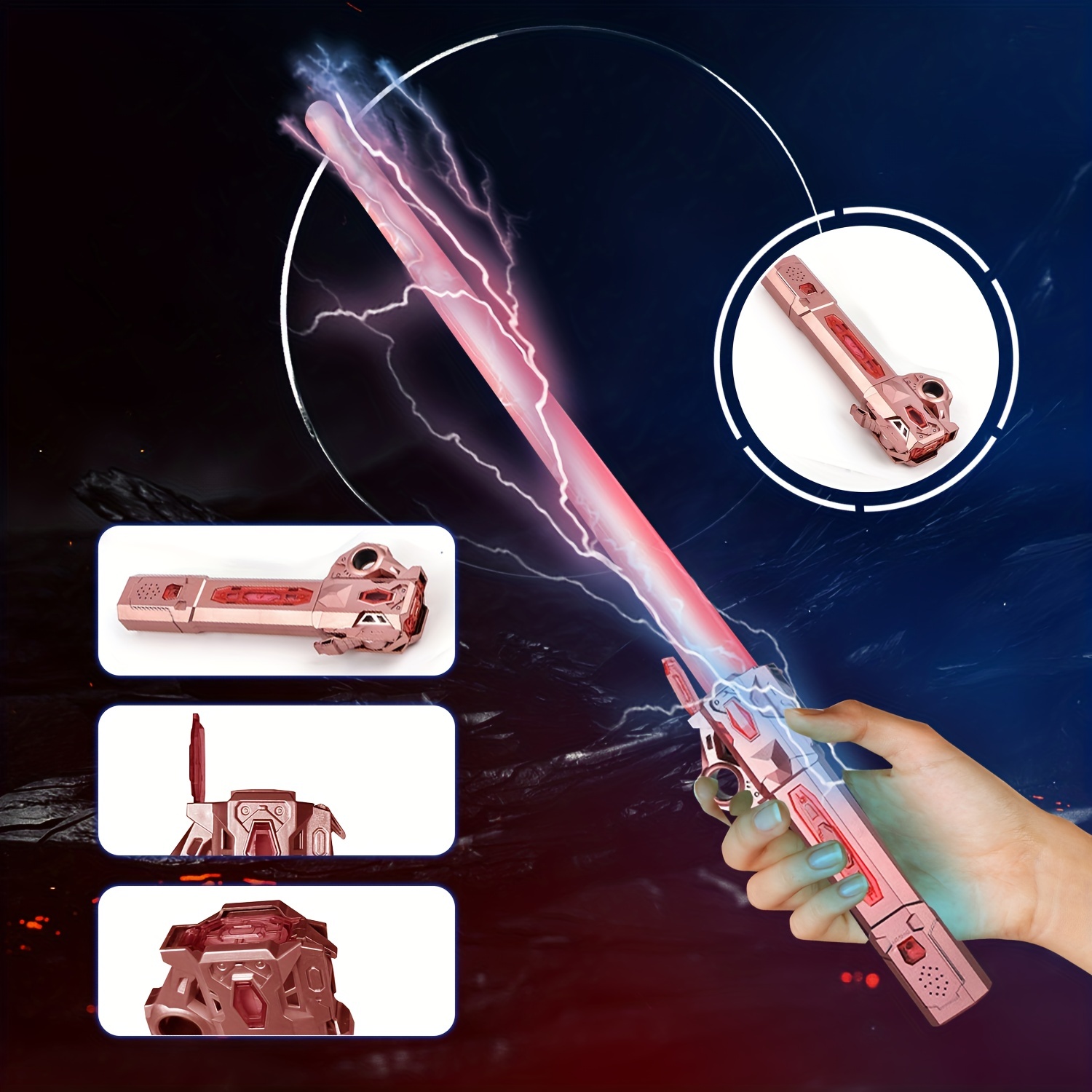 Lightsaber Light Sabers For Kids 7 Color Fx Sound 2 In1 - Temu Australia