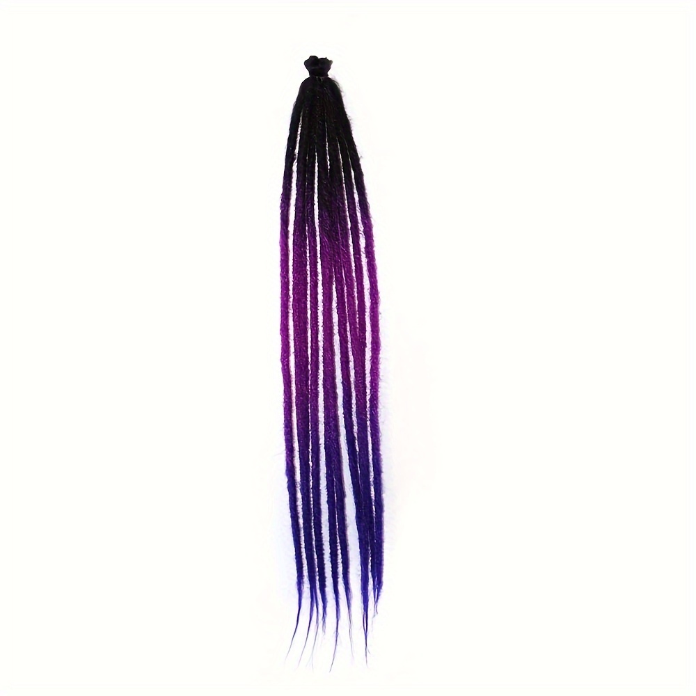 10 Strand Synthetic Dreads Dreadlocks Extensions Ombre - Temu Ireland