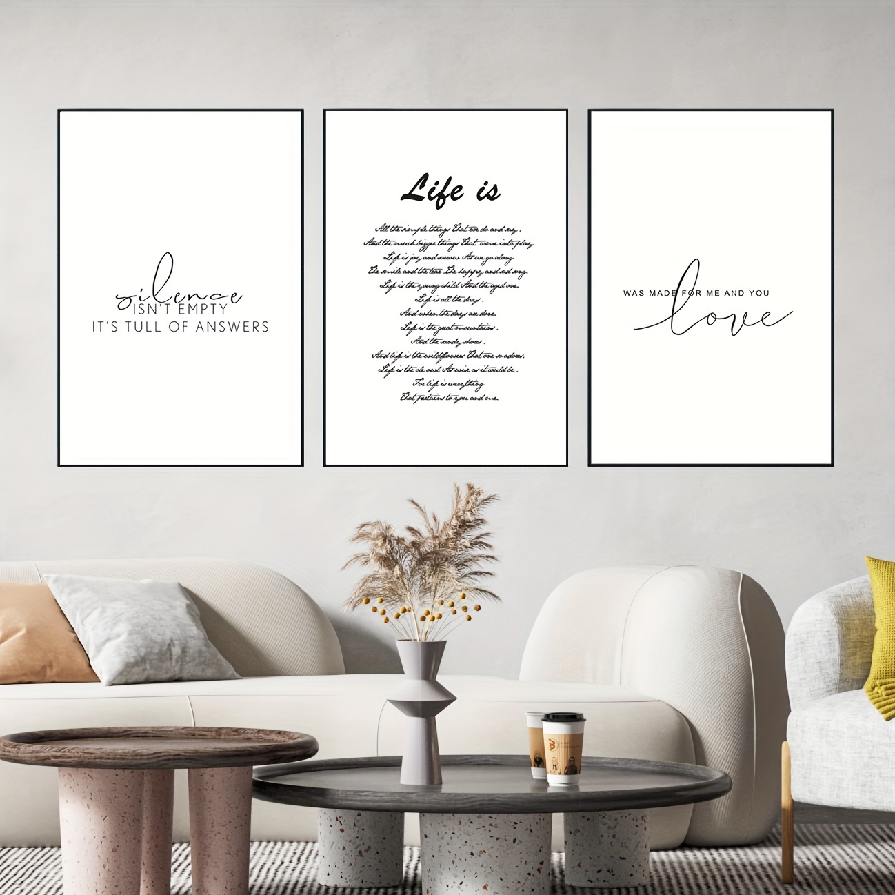 Frameless Quotes Art Posters Home Decoration - Temu United Kingdom
