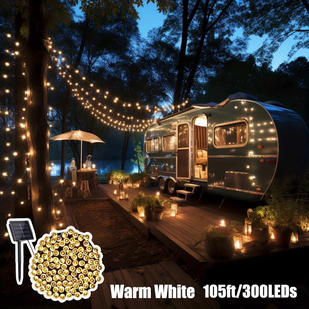 Solar Decorative Lights Outdoor Camping Ip67 Waterproof - Temu United ...