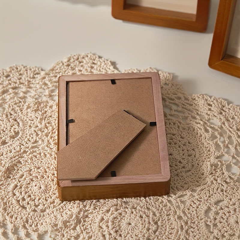 Creative Wooden Frame Study Solid Wood Bedroom Table - Temu Norway