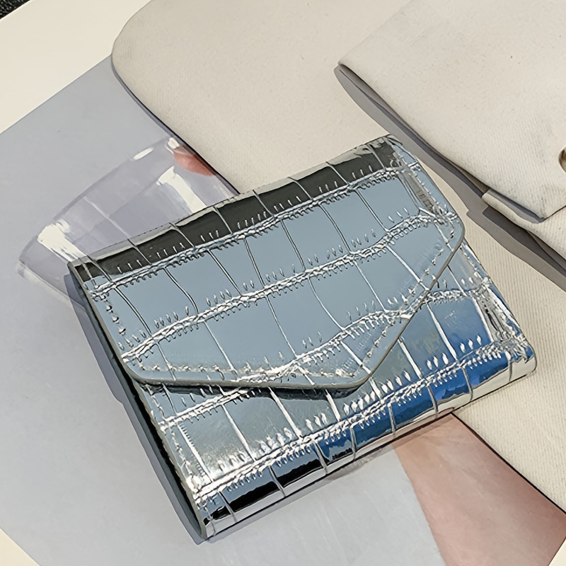 Mini Fashion Credit Card Holder Stone Pattern Card Case - Temu United ...