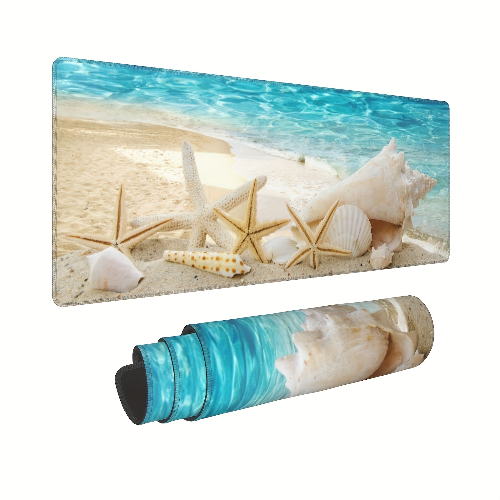 Beach Gaming Mouse Pad Long Extended Xl Beachy Mousepad Desk - Temu Canada