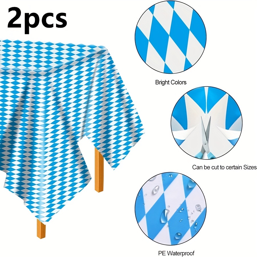 Oktoberfest Tablecloth Oktoberfest Bavarian Vinyl Table - Temu Canada