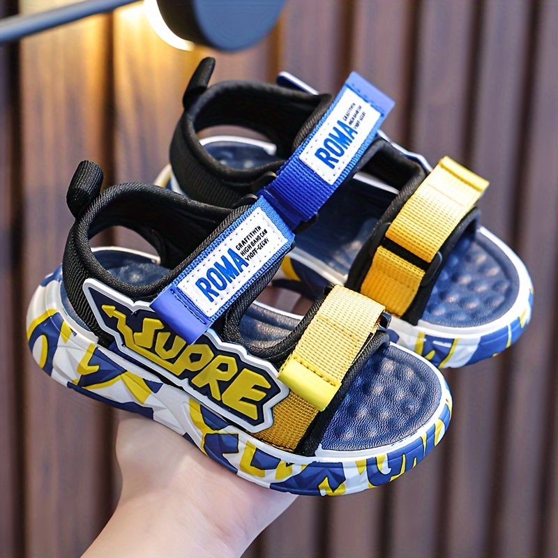 Trendy Breathable Open Toe Sandals Girls Lightweight - Temu Australia