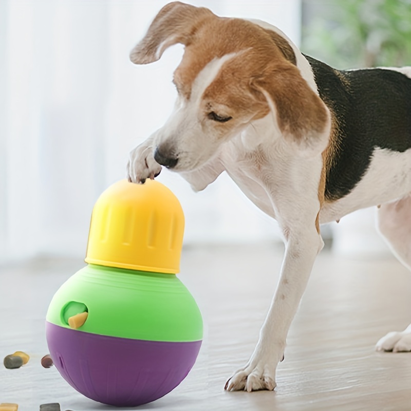 1pc Pet Tumbler Ball Toy Leak Food Dog Toy Interactive Dog Toy | Shop ...