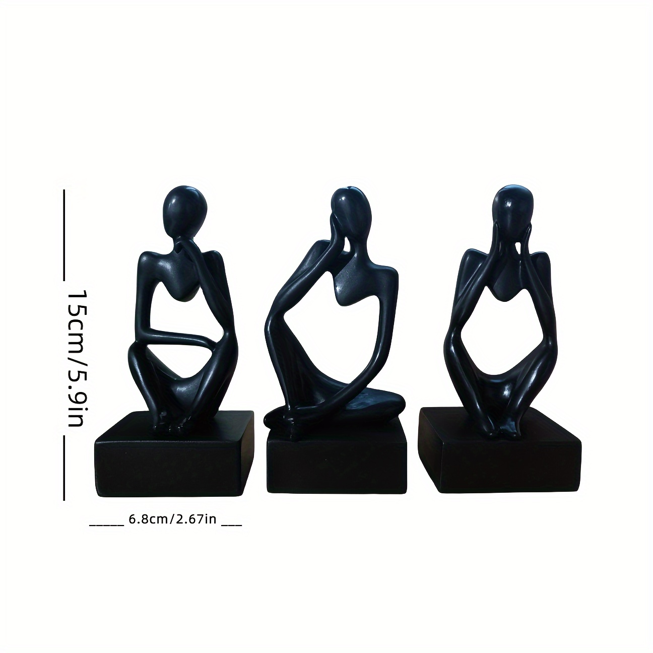 Modern Minimalist Thinking Abstract Character Crafts - Temu Denmark