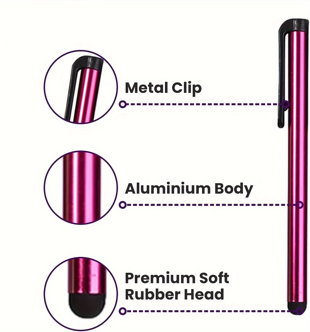 Universal Stylus Pen Drawing Tablet Sensetive Capacitive - Temu Portugal