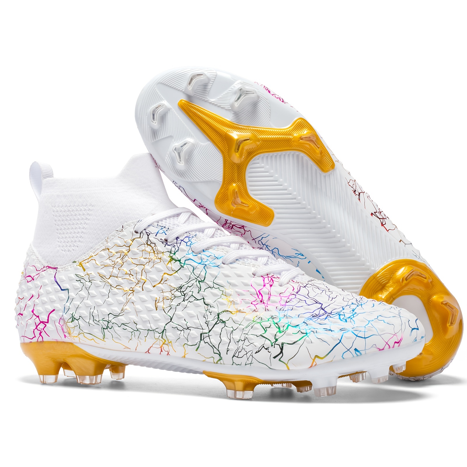 Professional High top Football Cleats Non slip Breathable - Temu Portugal