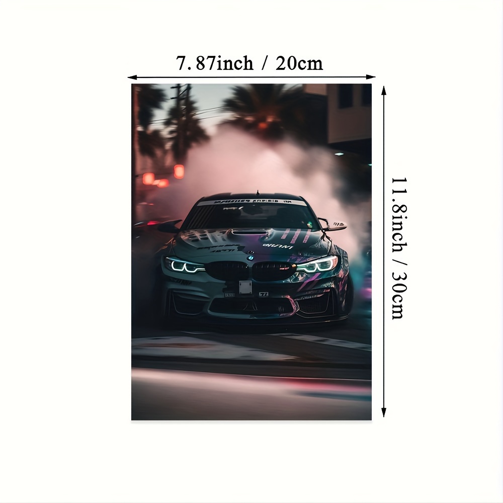 1pc Canvas Poster Moderne Kunst Auto Decoratie Schilderij - Temu ...