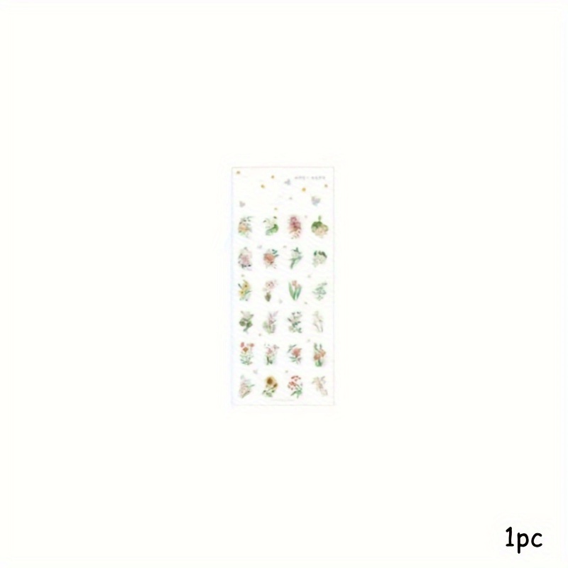 Nordic Series Bronzing Decorative Sticker Scrapbook Label - Temu United ...