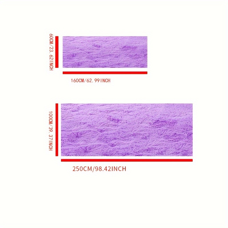 Solid Color Shag Area Rug Modern Rectangle Plush Fuzzy Rugs - Temu Ireland