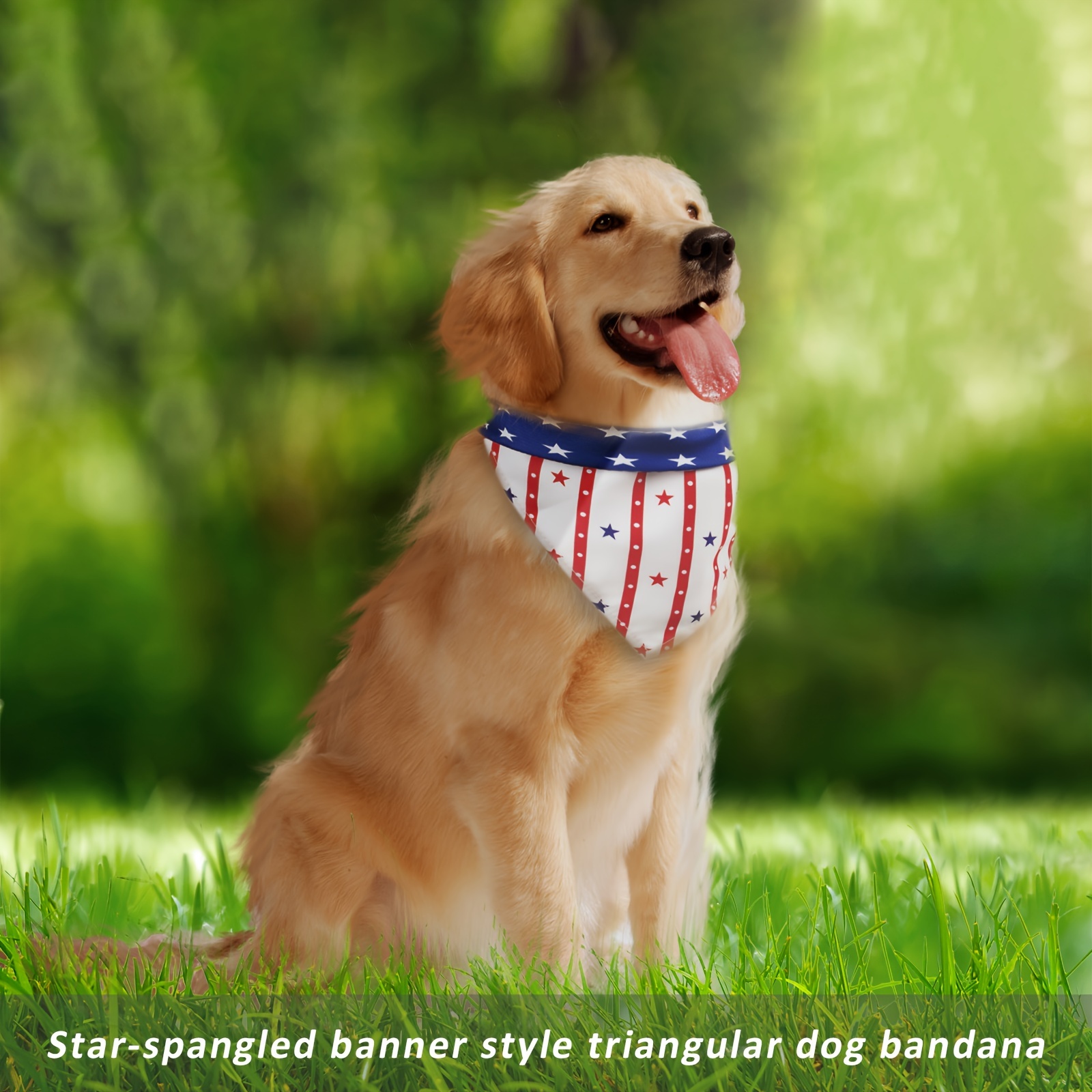 Pet Triangle Scarf Suitable For Small And Large - Temu Australia