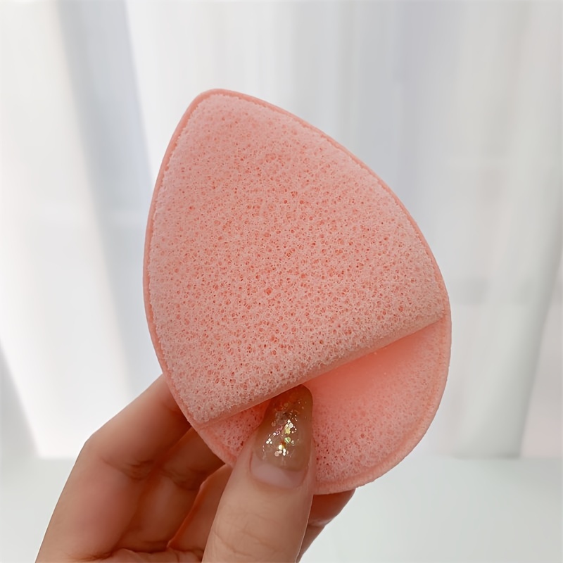 Teardrop Shape Facial Puff Face Cleansing Puff Soft Anf - Temu Australia