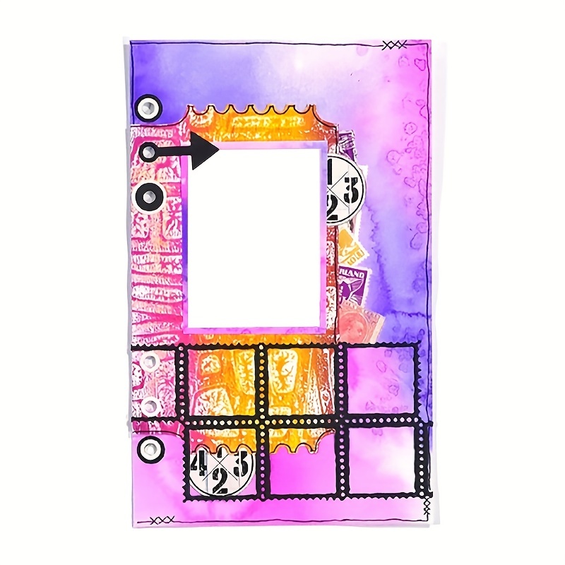 Lace Edge Metal Cutting Dies Stencil Journal Notebook Memo - Temu