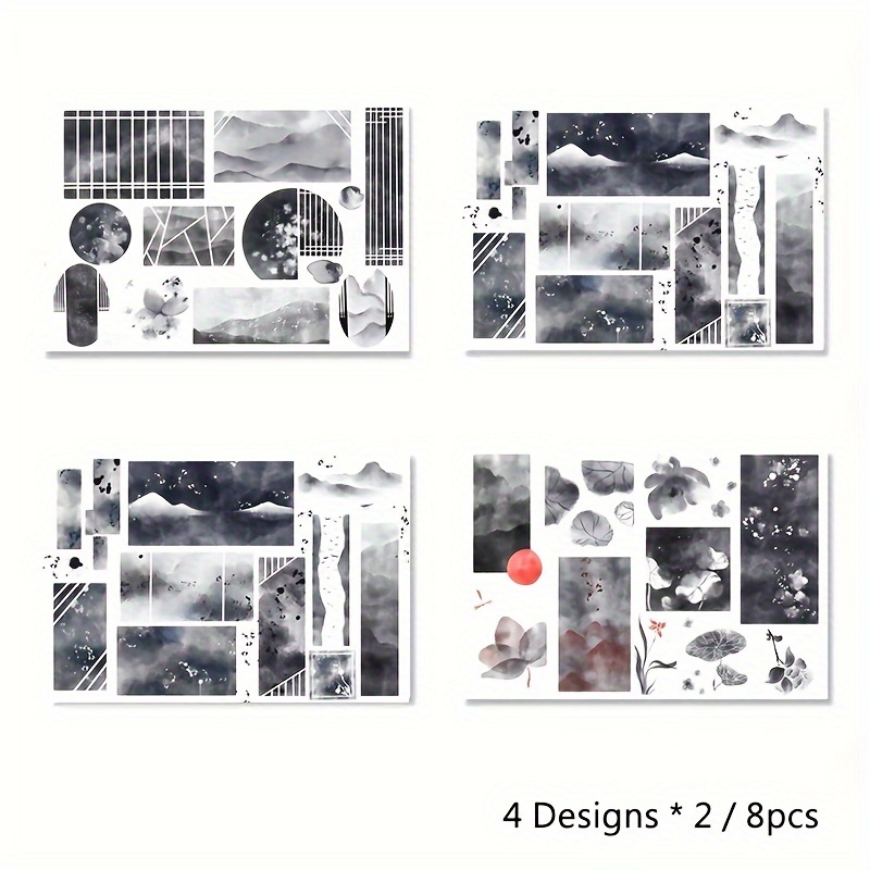 Original Sulfate Paper Stickers Creative Fresh Hand Account - Temu ...