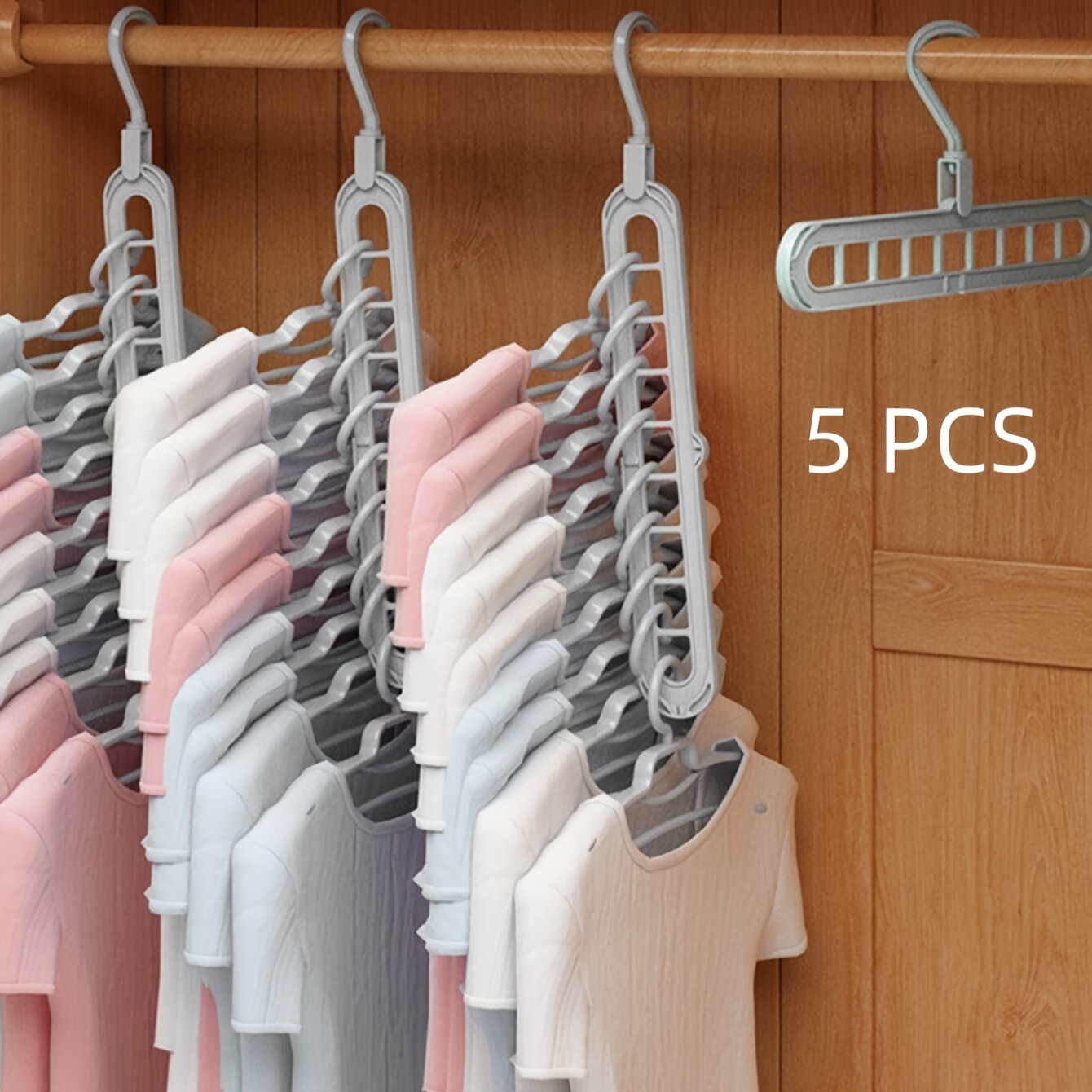 Hanging 9 hole Hangers Foldable Heavy Duty Clothes Drying - Temu Canada